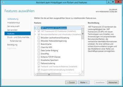 Druckserver auf einem Windows Server 2012 R2 installieren